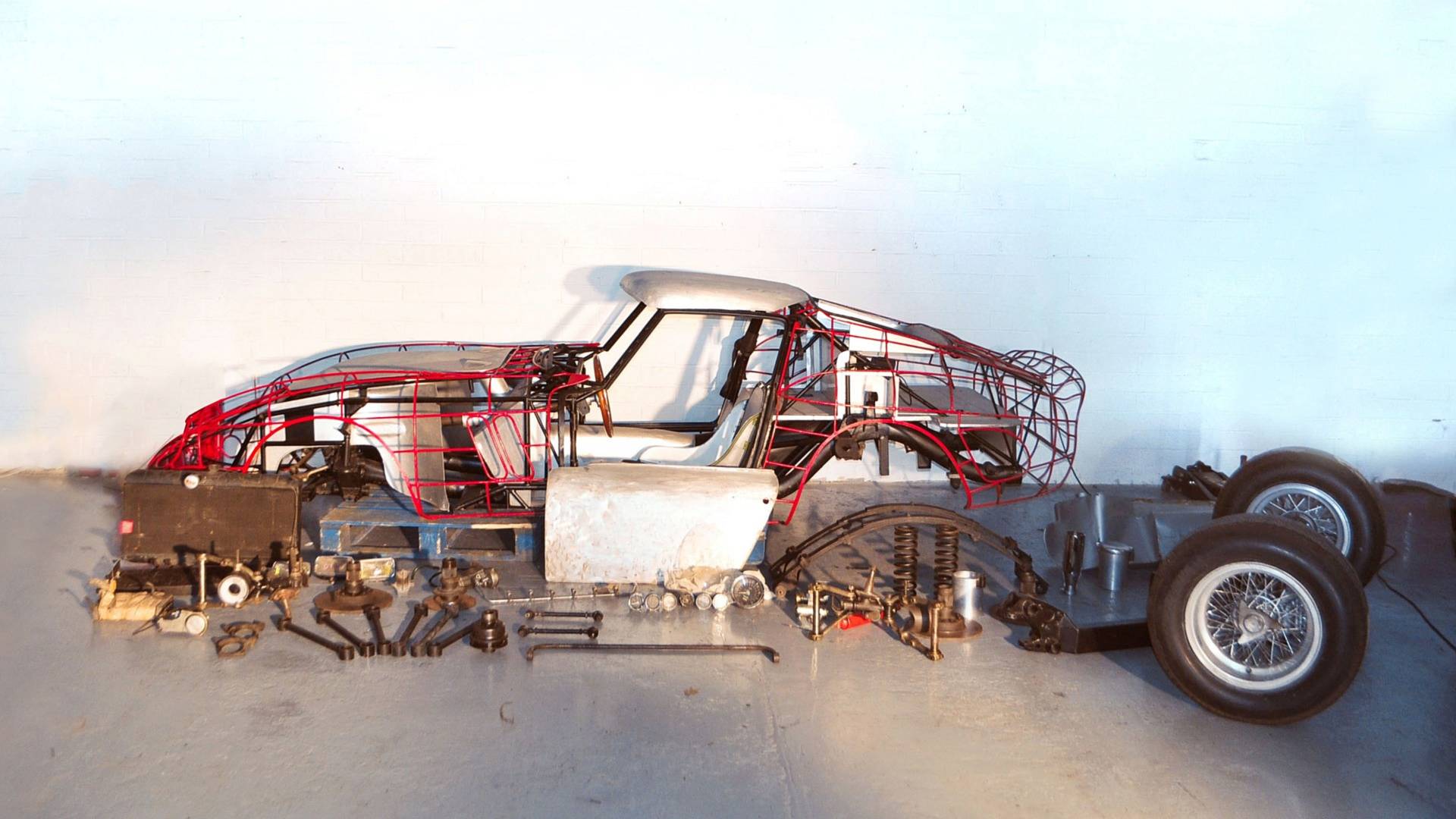 Cette Ferrari 250 GTO en kit est à vendre