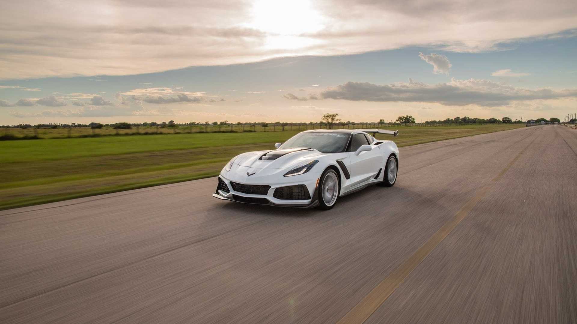 Behold The 1,200-Horsepower Chevy Corvette ZR1 From Hennessey