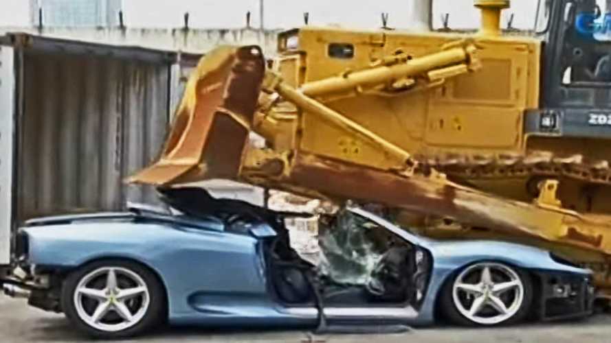 Video Captures Supercars Rotting Away In Chinese Auto Graveyard