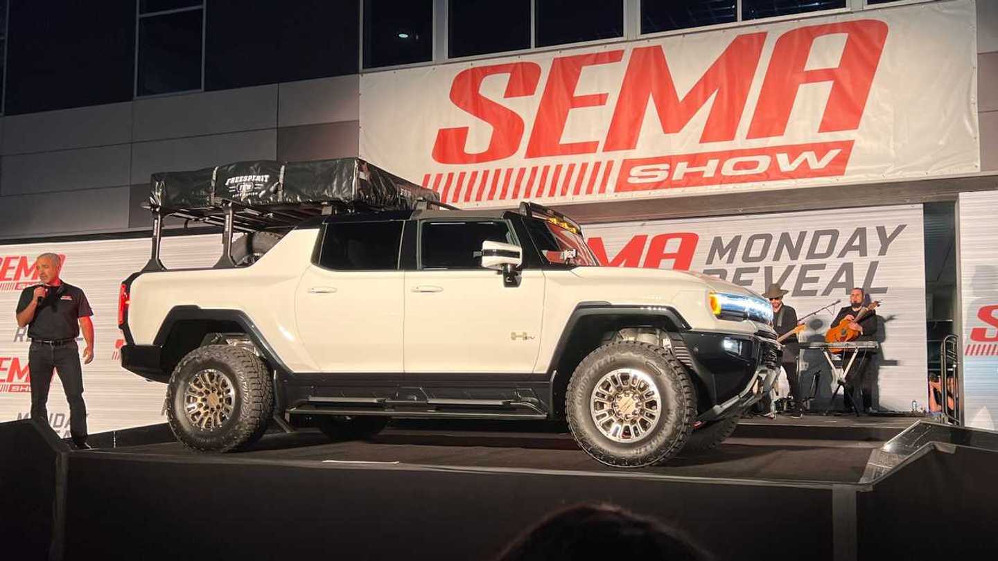 See GMC Hummer EV Pickup And SUV At 2021 SEMA