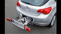 Opel FlexFix-System: Schubladen-Fahrradträger auch für den Astra (2009)
