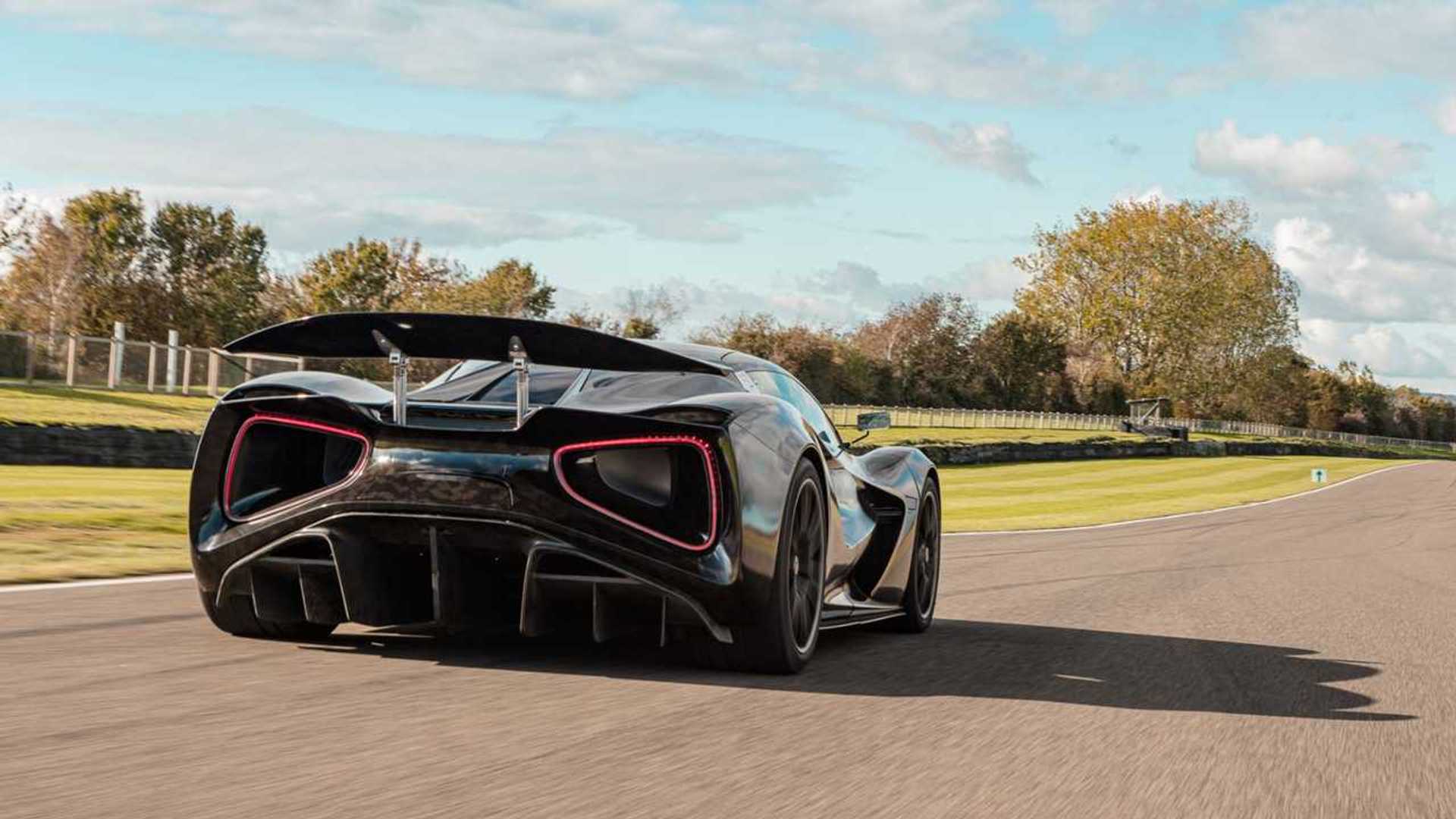 Lotus shows off new Evija electric hypercar at Goodwood SpeedWeek