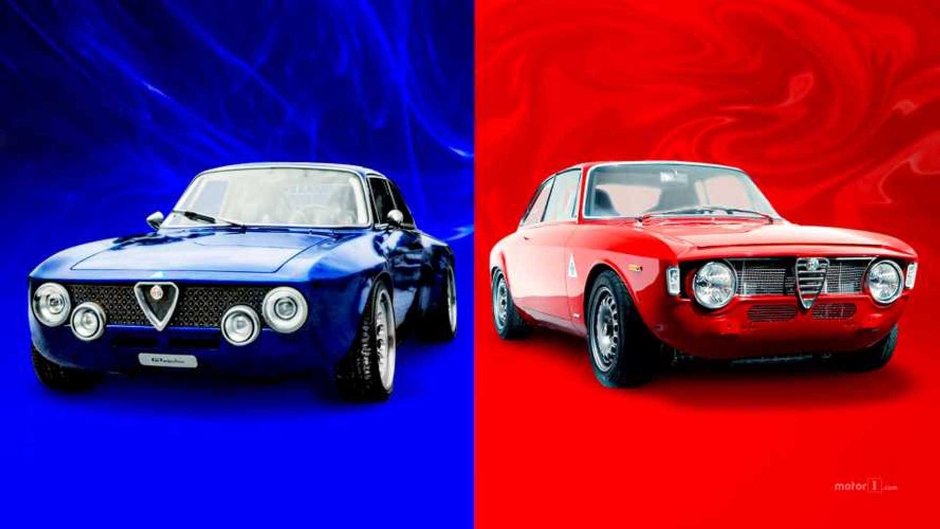 Restomod da sogno: meglio un'Alfa Romeo elettrica o benzina?