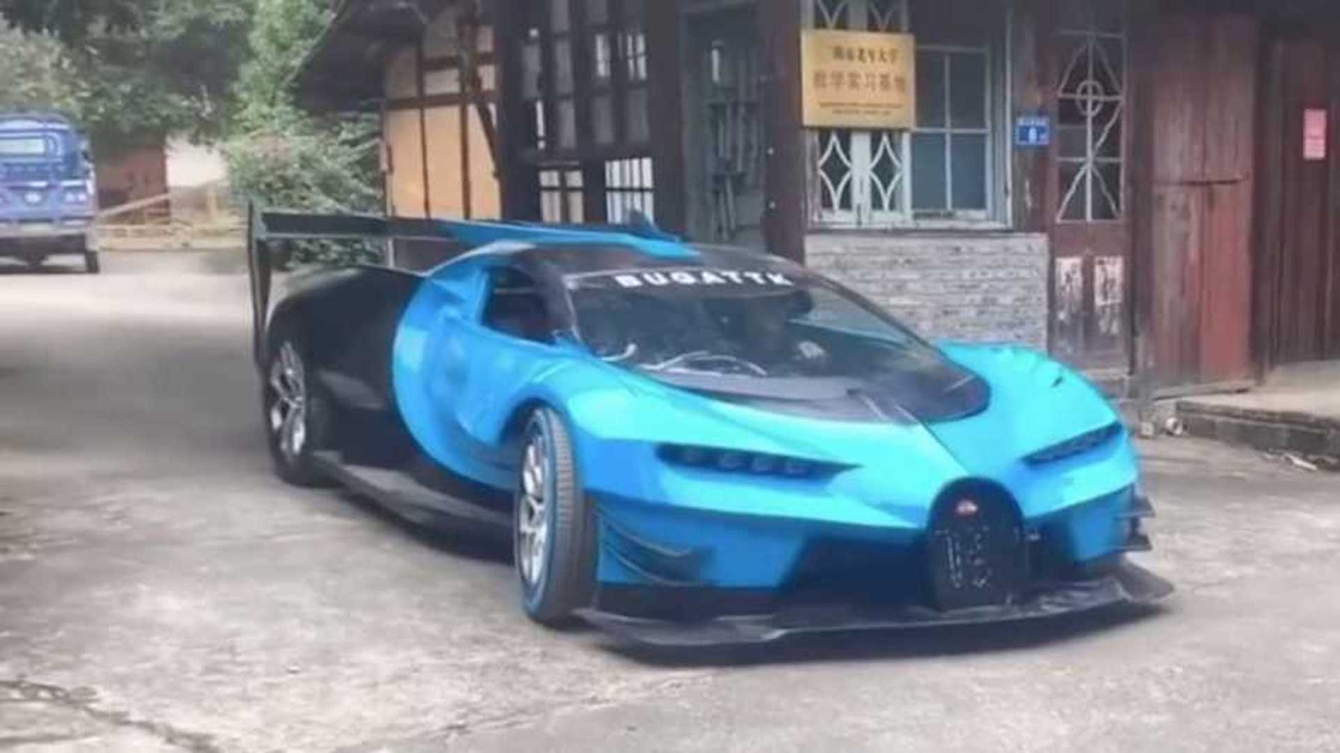 ¿Te convence la copia china del Bugatti Vision Gran Turismo?