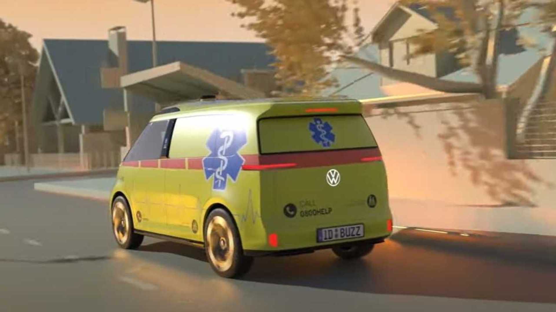 Check Out Volkswagen ID Buzz Autonomous Ambulance For 2025
