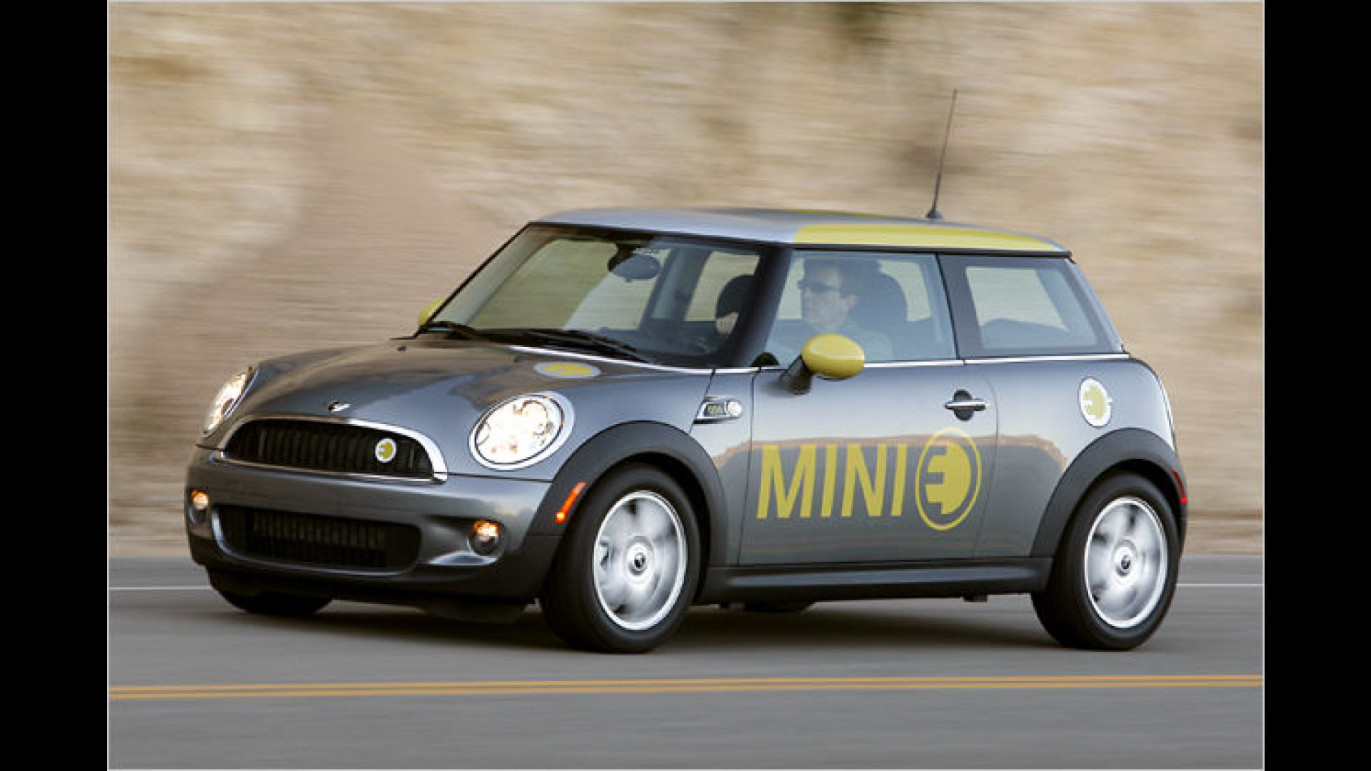 Kleines Auto, große Spannung: Der Mini E im Test