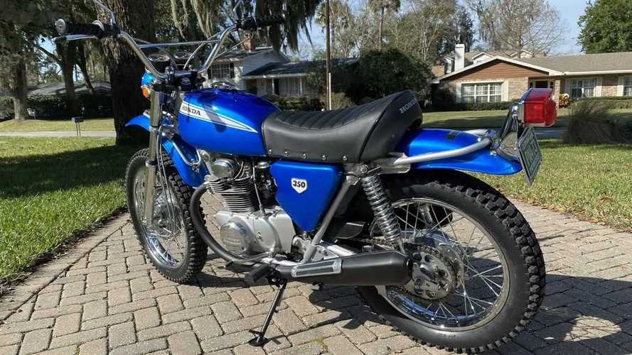 This 1969 Honda SL350 K0 Dual-Sport Is Ready For Duty