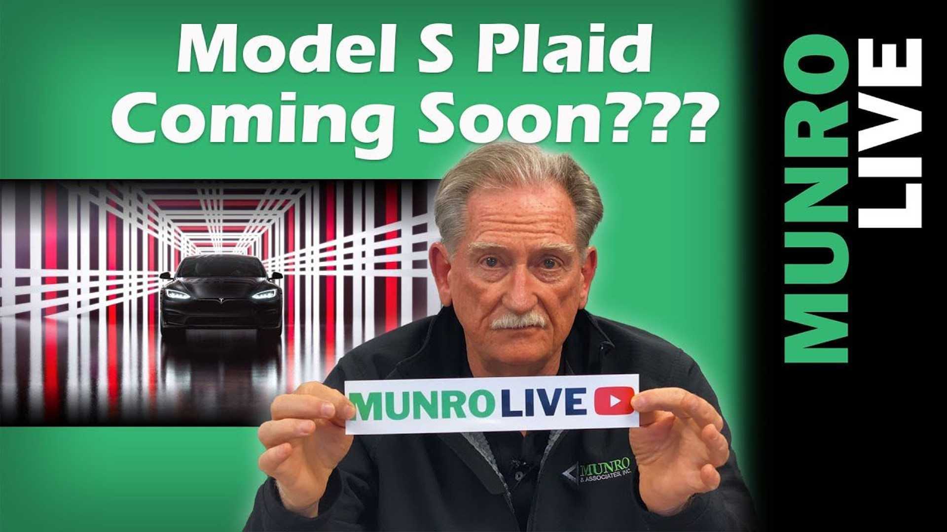 Munro Live To Crowdfund Teardown Of Tesla Model S Plaid