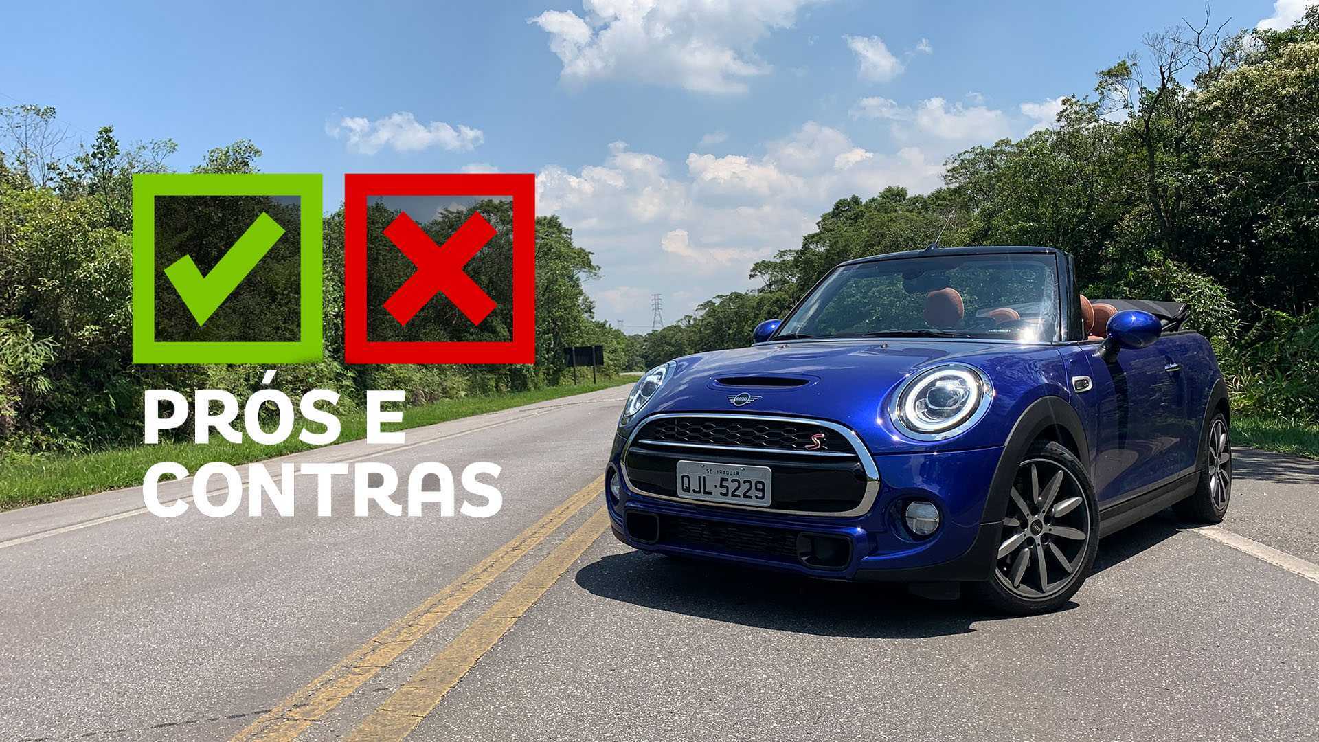 Mini Cooper S Cabrio: Prós e Contras