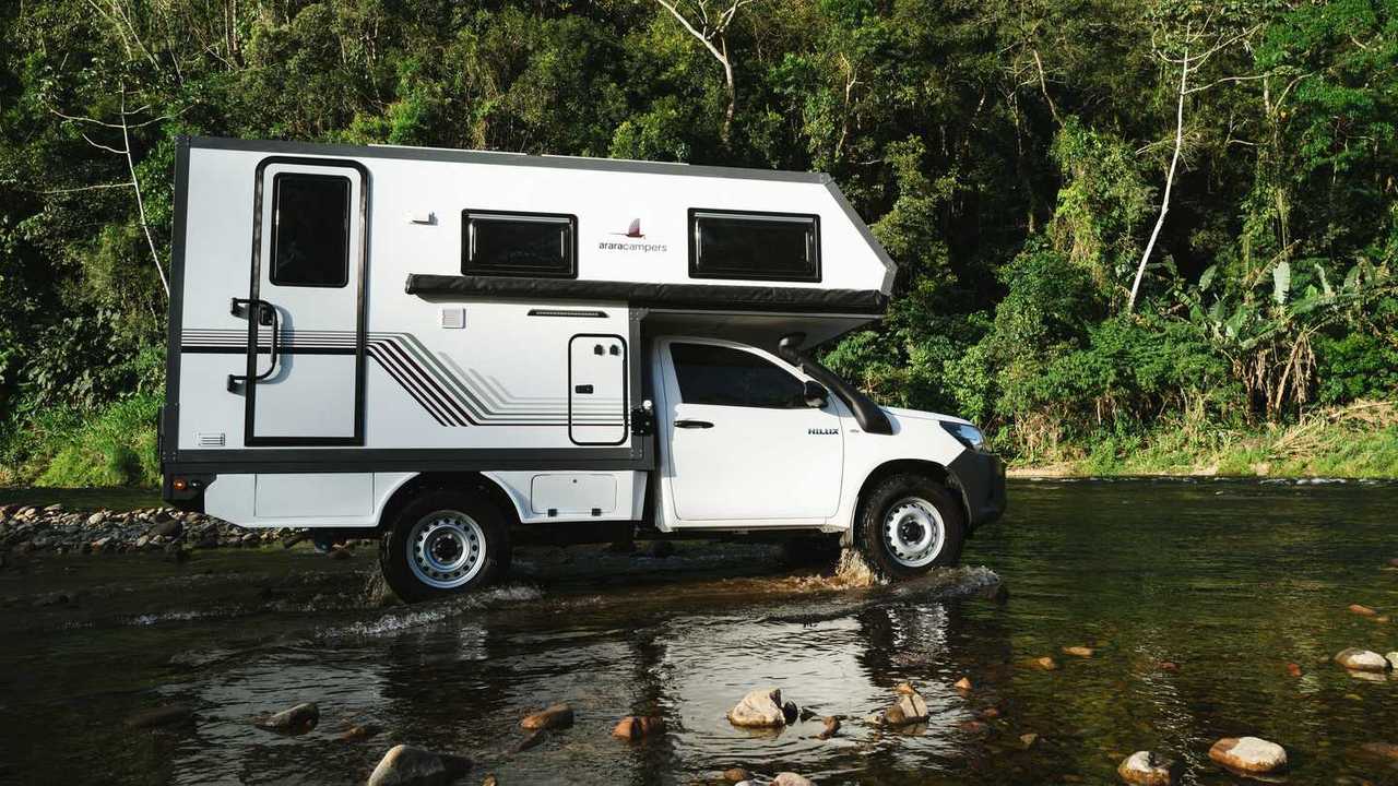 Empresa lança camper para ser montado sobre picapes 4x4