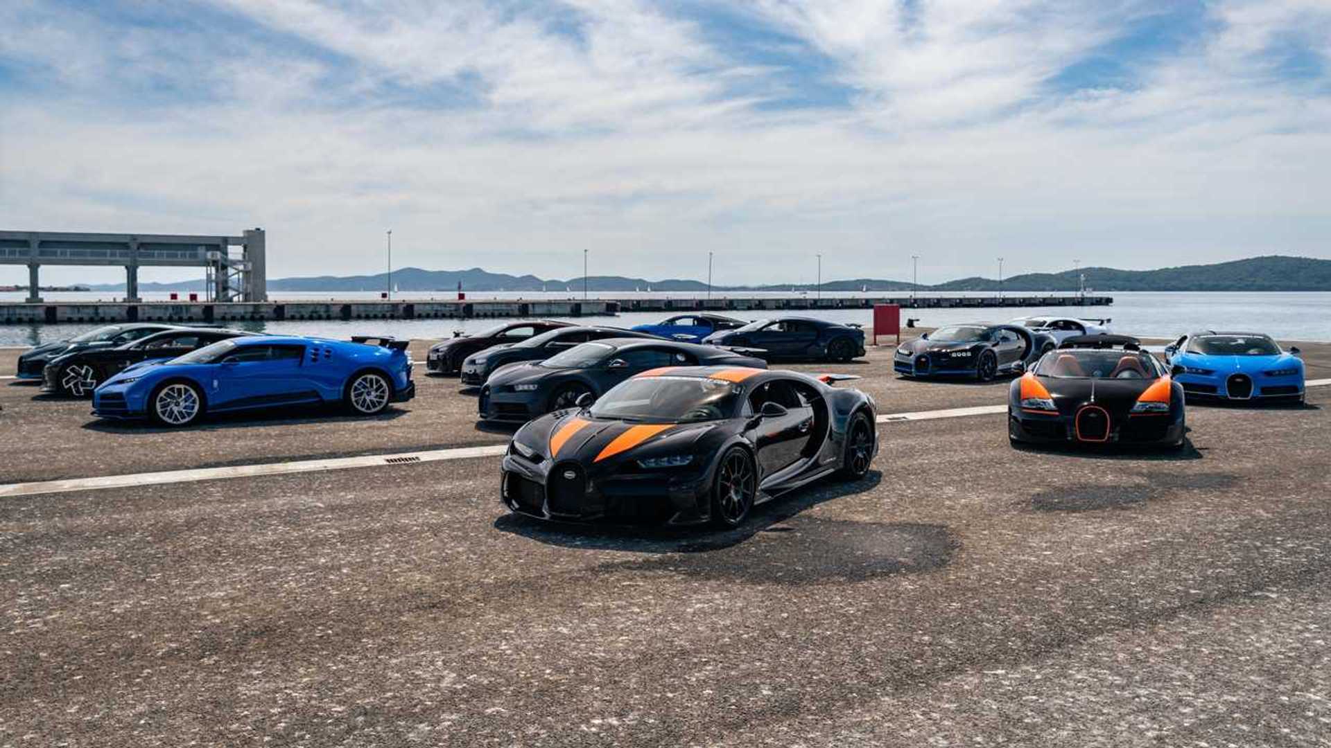 La Bugatti La Voiture Noire en Croatie pour le Supercar Owners Circle