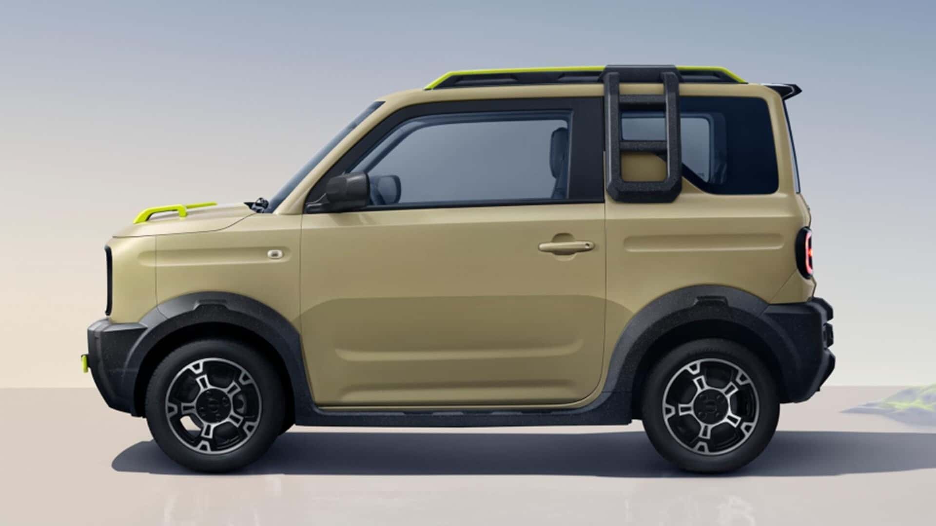 Ecco com'è la Panda elettrica con stile offroad