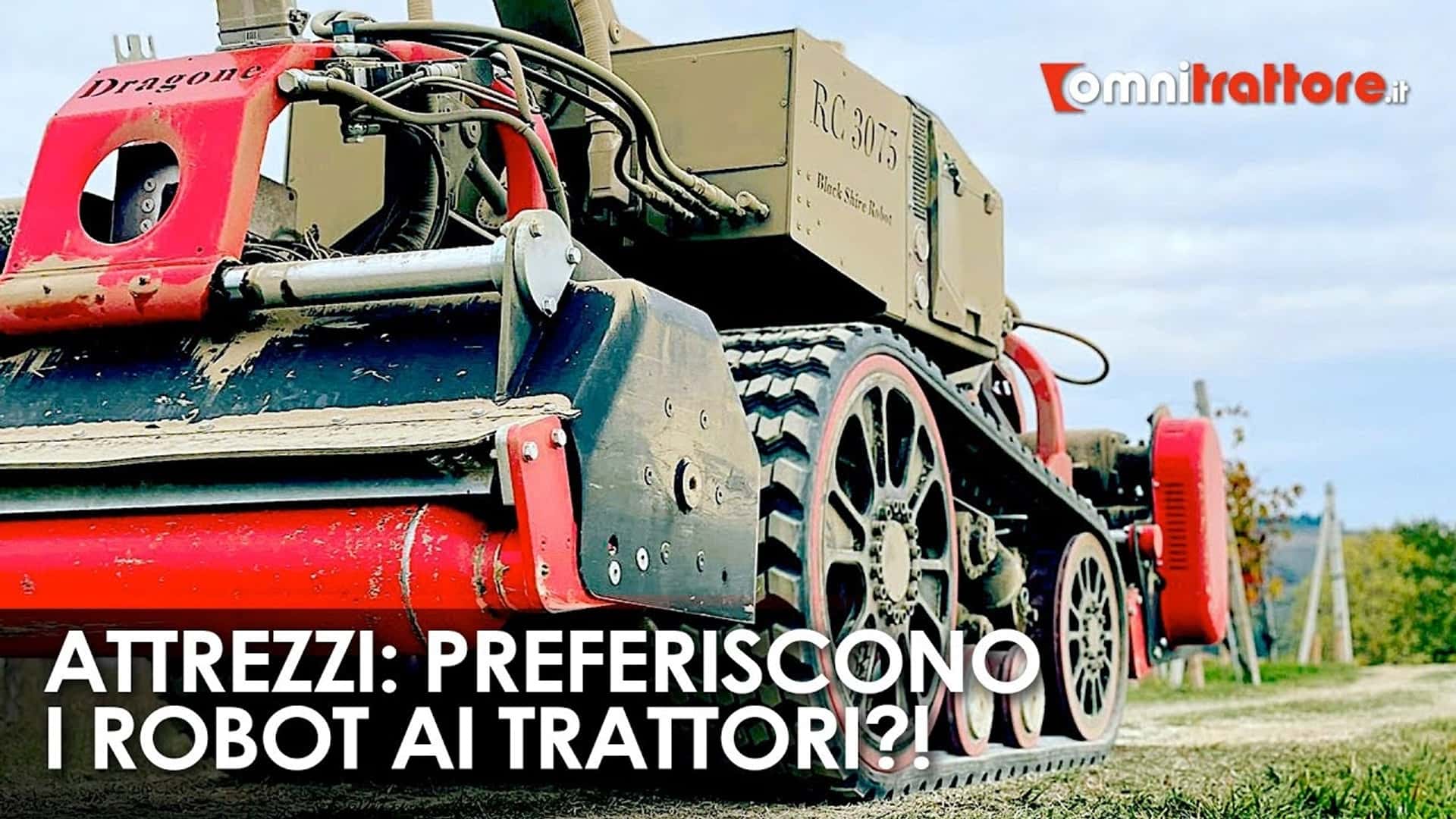 Black Shire: il robot RC 3075 da vigneto