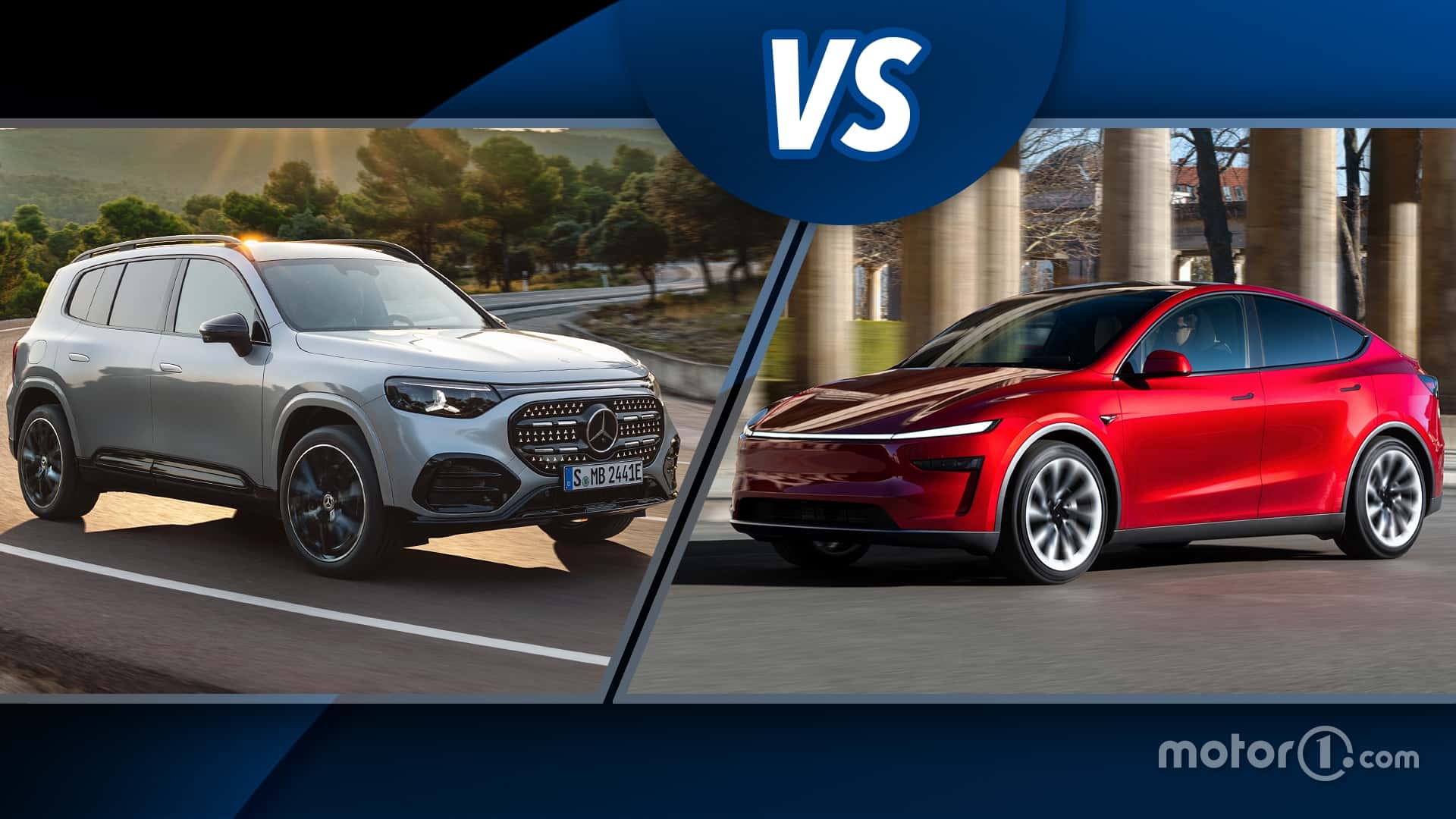 Mercedes-Benz GLB vs. Tesla Model Y, comparativa de SUV eléctricos