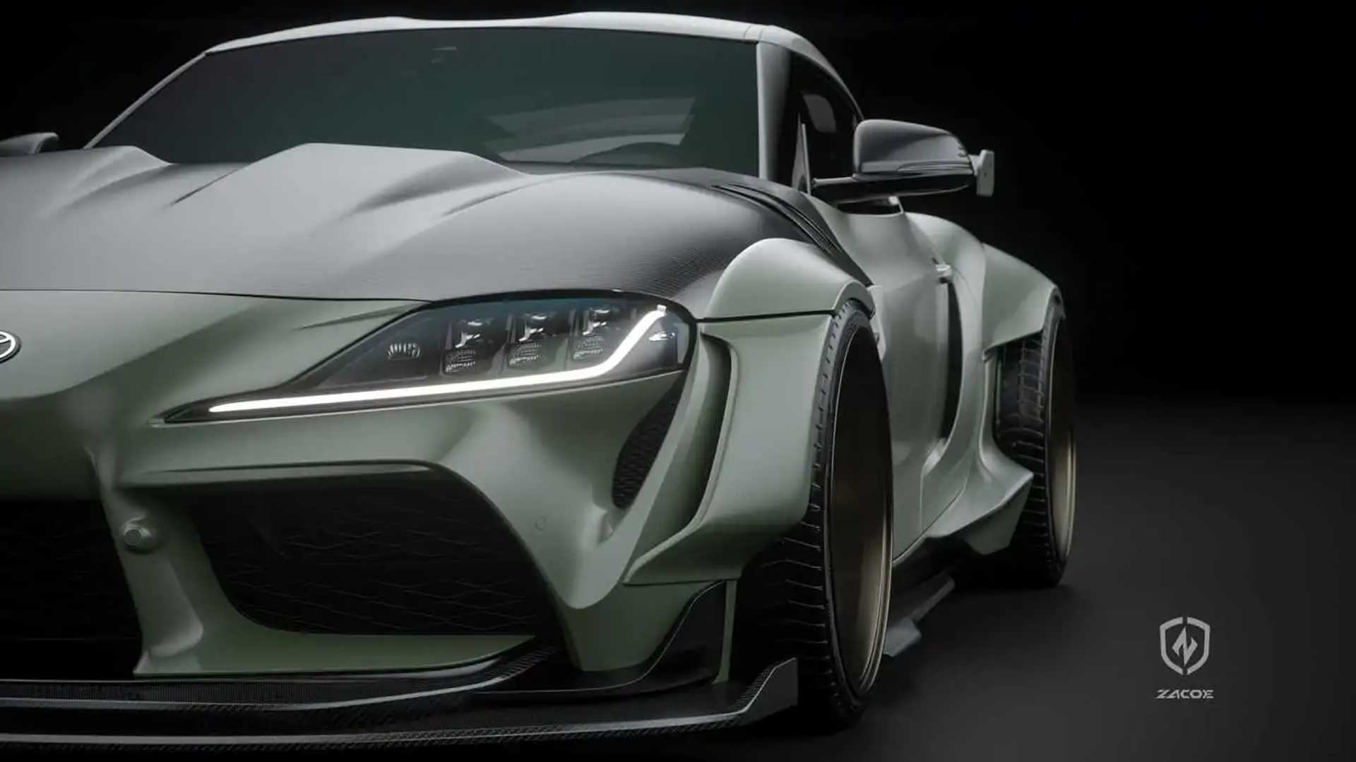 Come trasformare una Toyota Supra in uno "squalo"