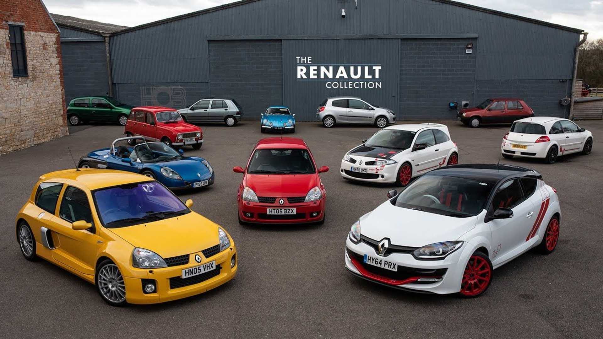 Des sportives de Renault UK sont à vendre sur internet