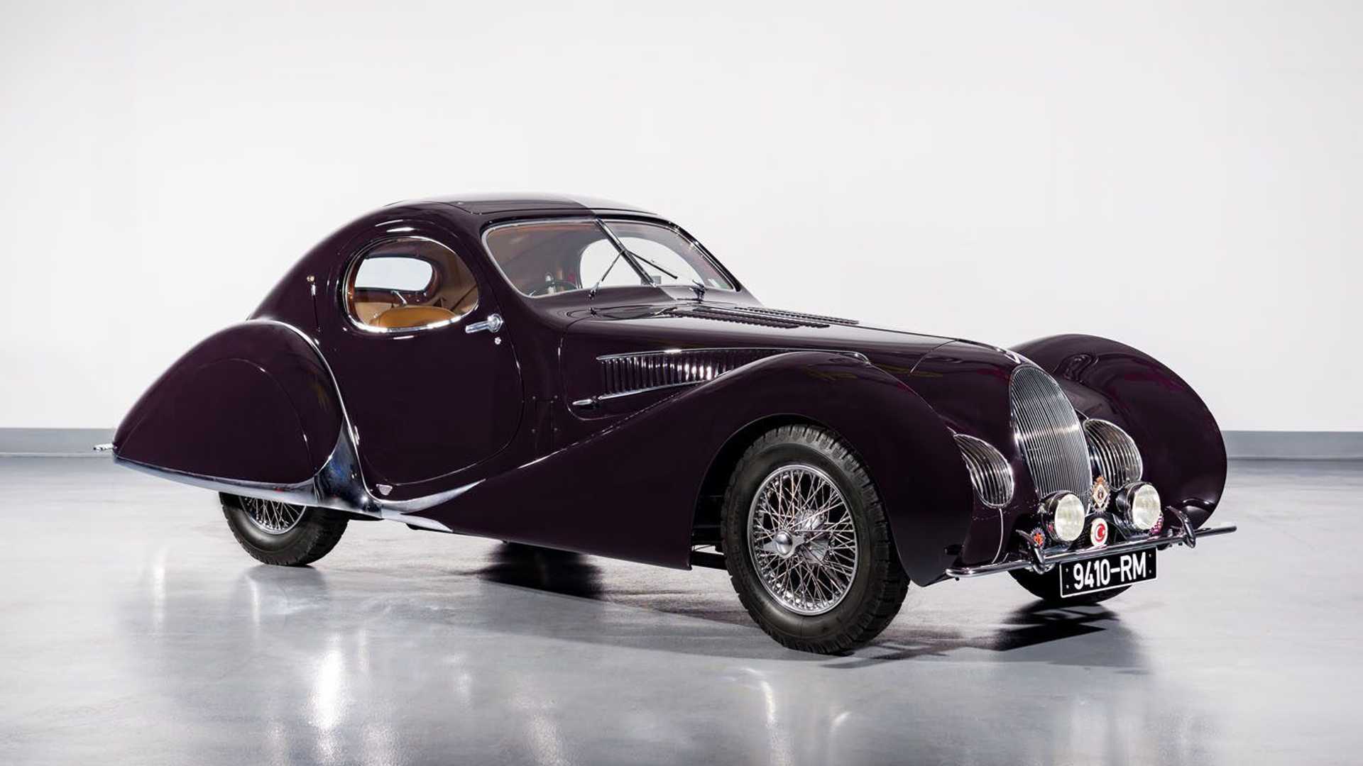 RM Sotheby’s Monterey: 1938 Talbot-Lago T150-C SS Teardrop Coupe by ...