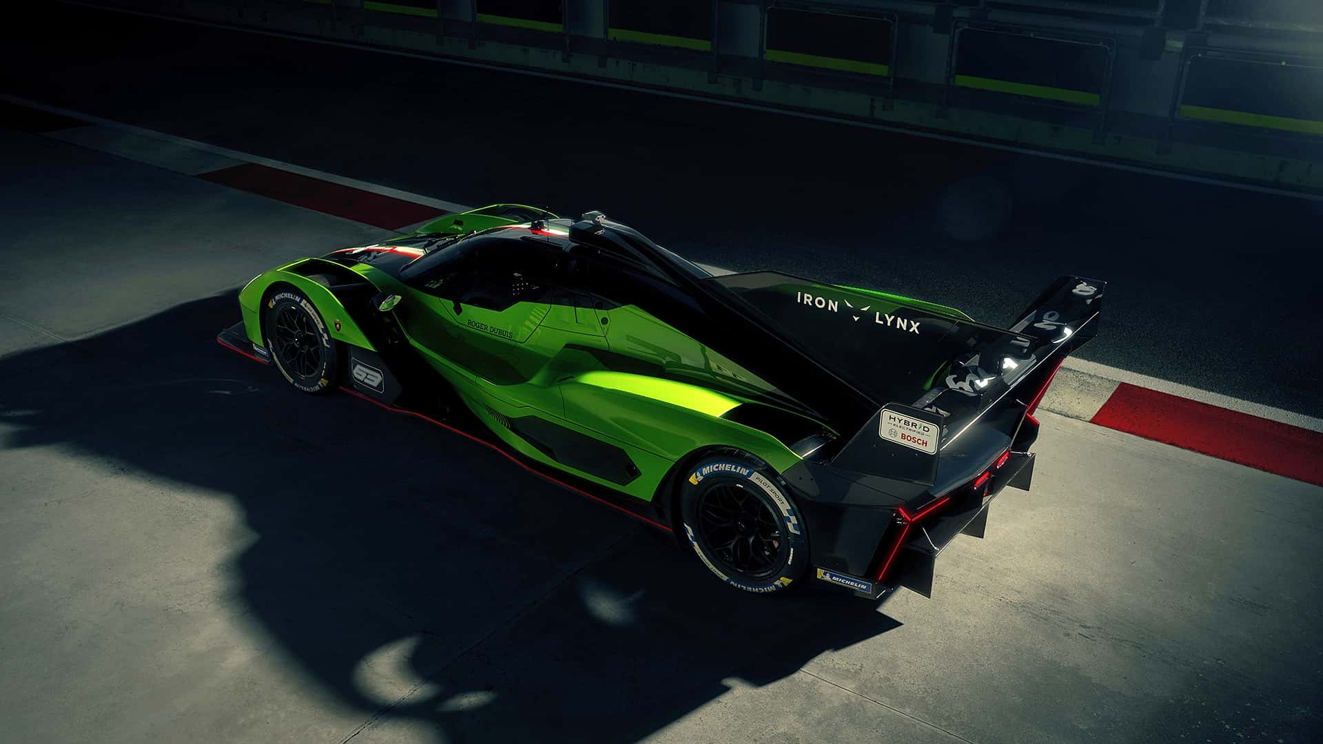 The all new Lamborghini SC63