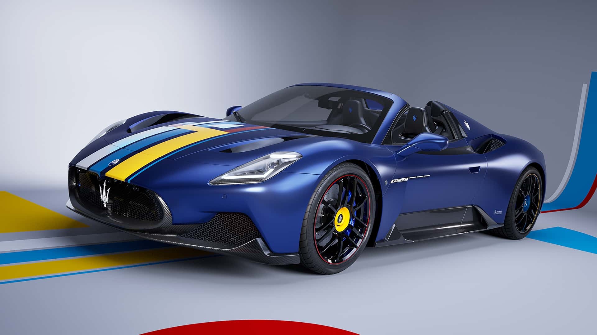 Maserati inaugure les Officine Fuoriserie avec une MC20 Cielo « Bauhaus