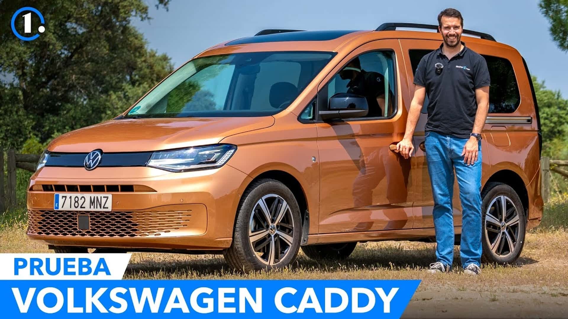 Volkswagen Caddy 2025, videoprueba: diésel, cinco plazas reales y maletero enorme