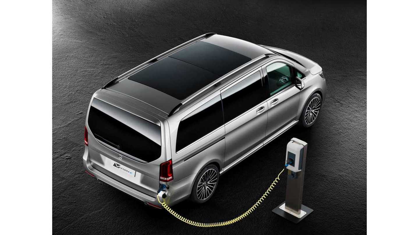 Mercedes-Benz Unveils V-Class Plug-In Hybrid Minivan