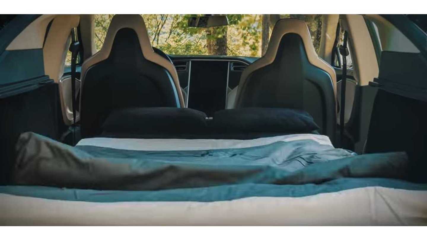 Now You Can Sleep In Your Tesla Model S In Style - Video