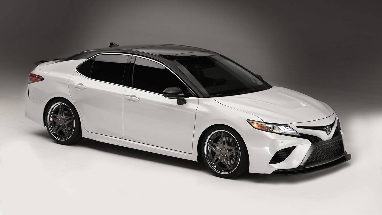 Toyota's NASCAR Drivers Unleash Customized Camrys At SEMA