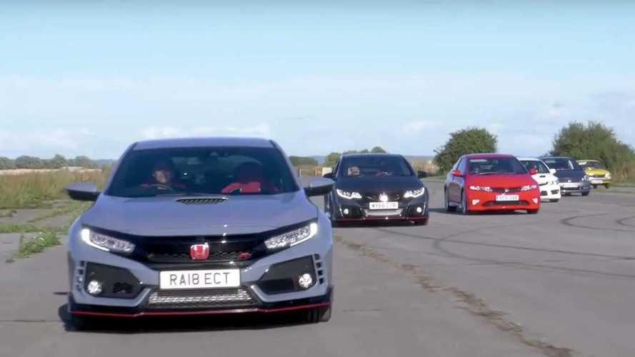All Generations Of Honda Civic Type R Driven And Compared