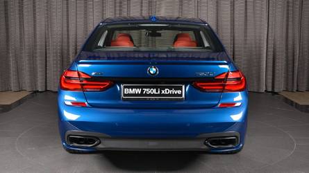 Une fastueuse BMW M750Li chez BMW Abu Dhabi Motors