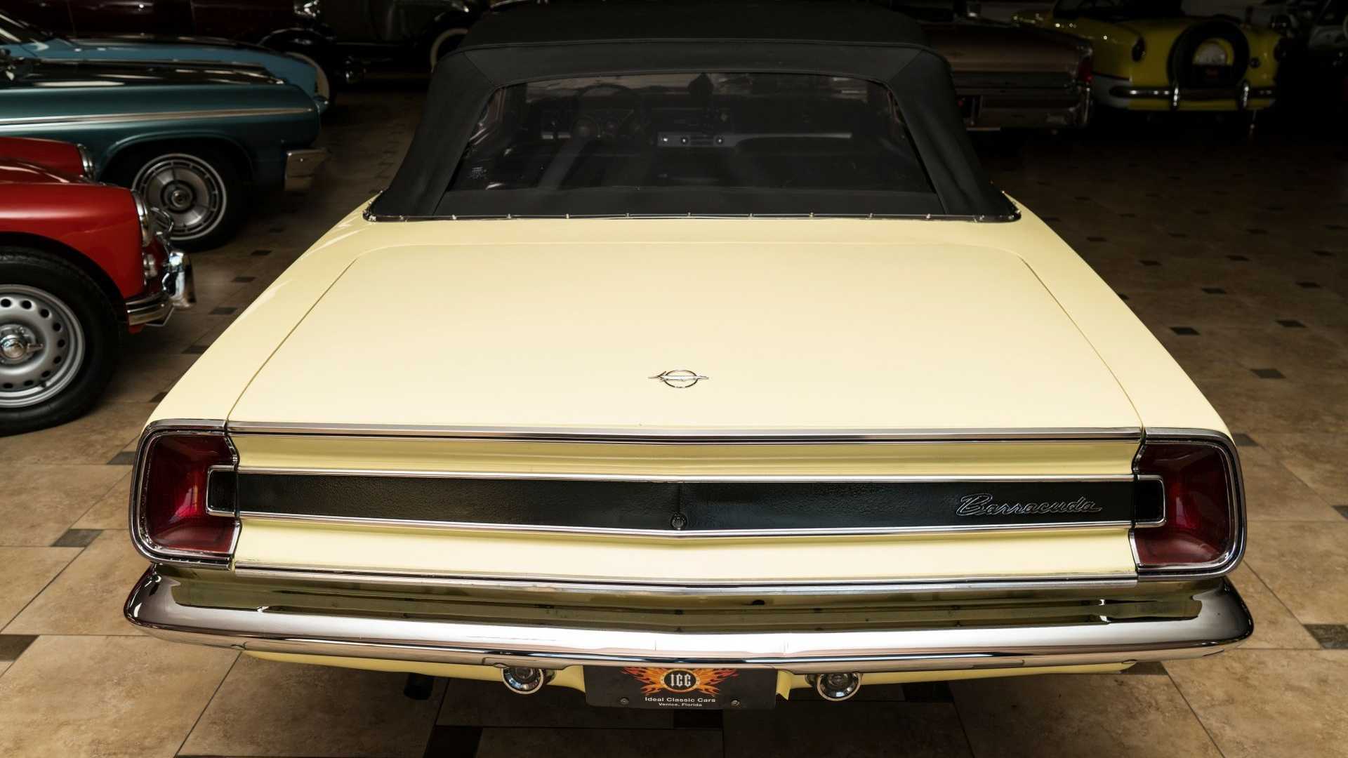 Cruise Away In This Stunning 1967 Plymouth Barracuda Convertible ...