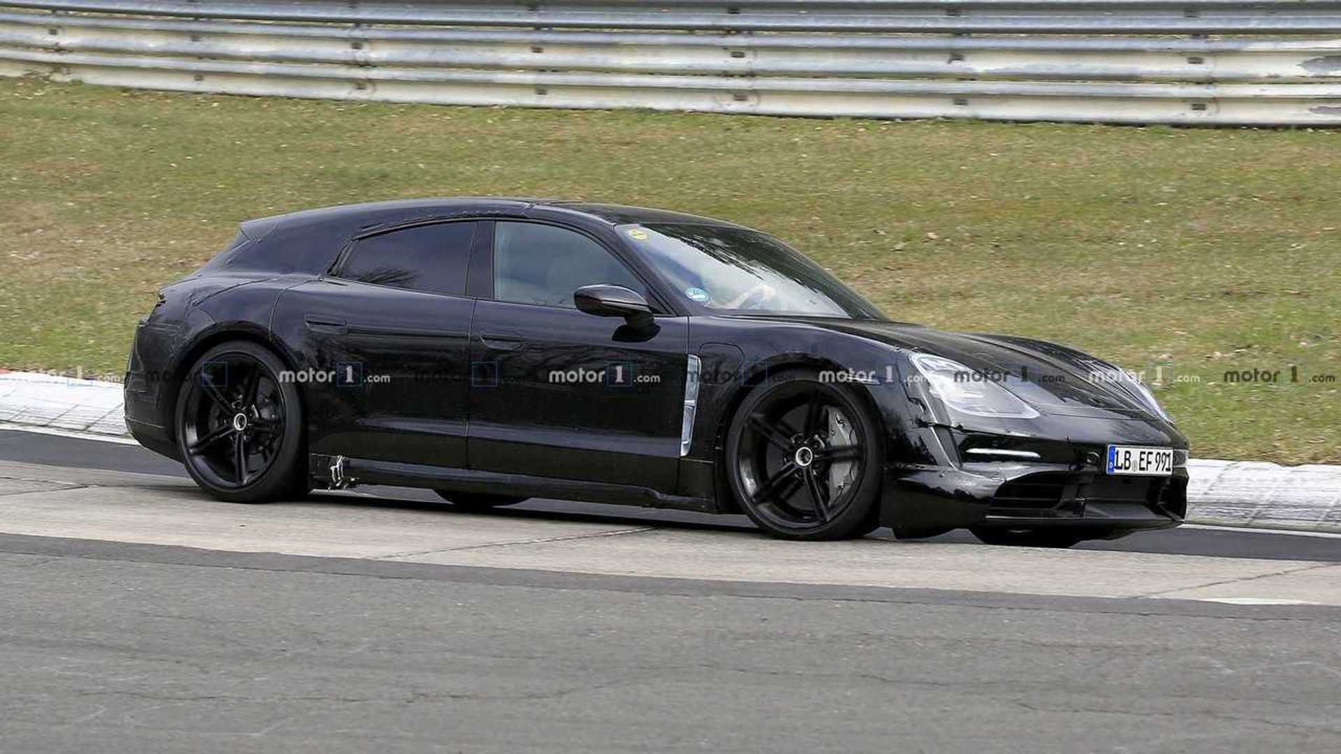 Porsche Taycan Cross Turismo Spied As Future Electric Wagon