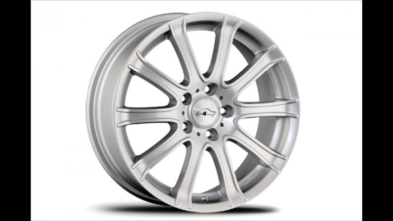 Chrom, Silber, Edelstahl: Die schönsten Felgen