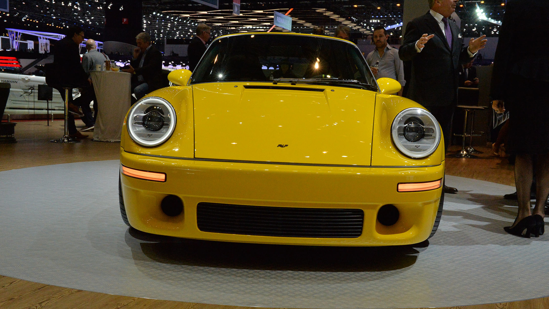 Nouvelle RUF CTR, en jaune et contre tous