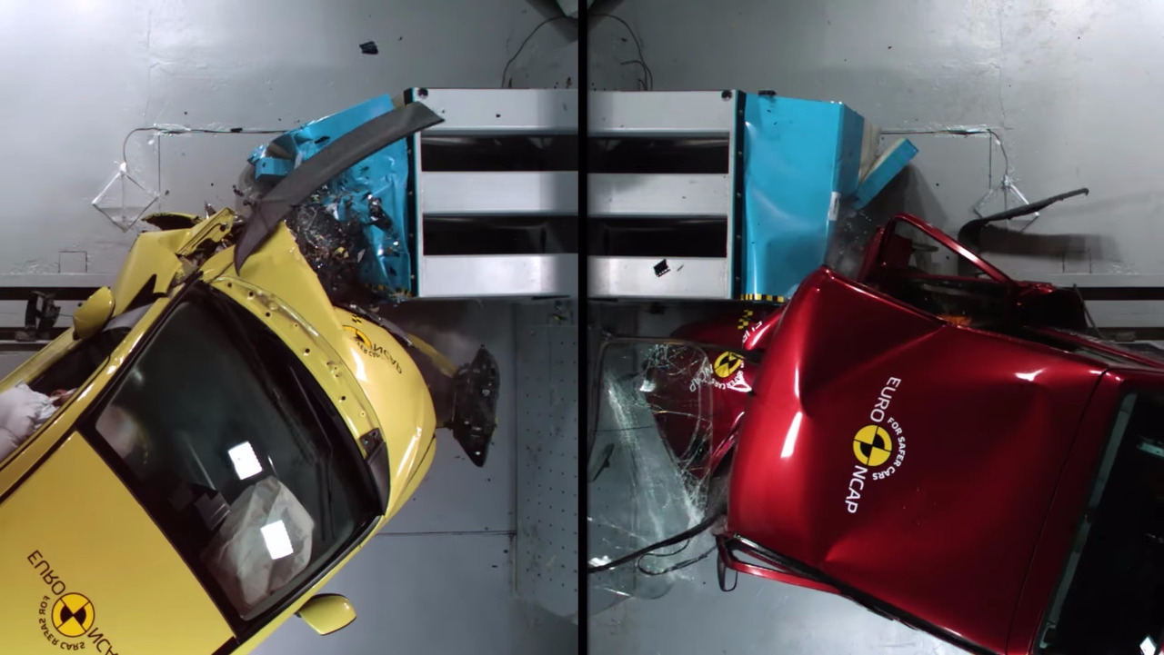 VIDÉO - Déjà 20 ans de crash-test Euro NCAP