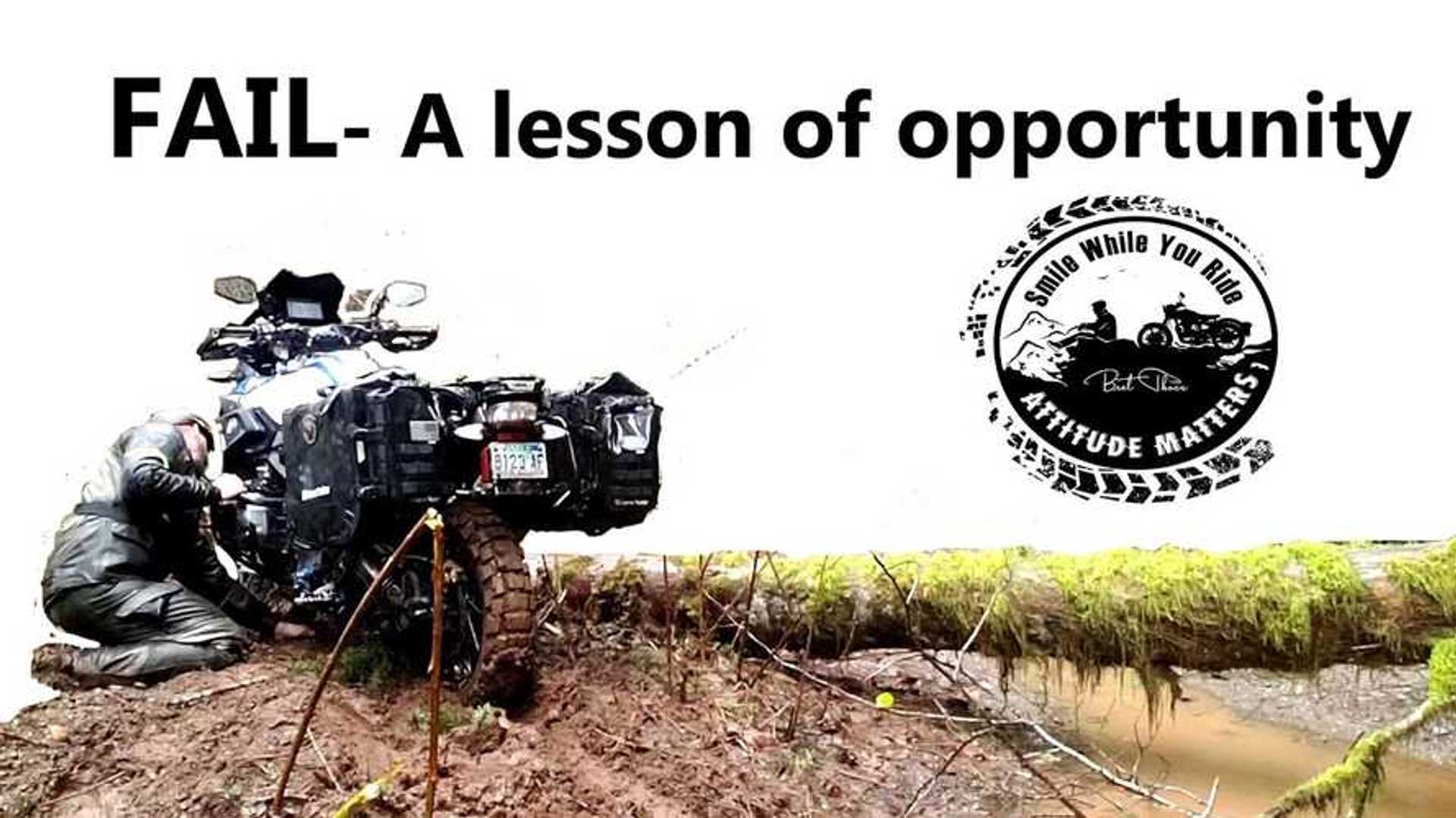 This Is How You Get Your Bike Out Of A Muddy Mess