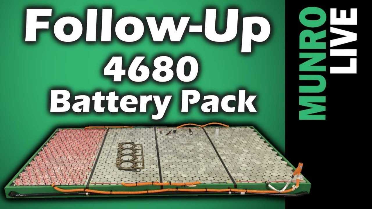 Sandy Munro Dives Back Into His Tesla 4680 Cell Battery Pack