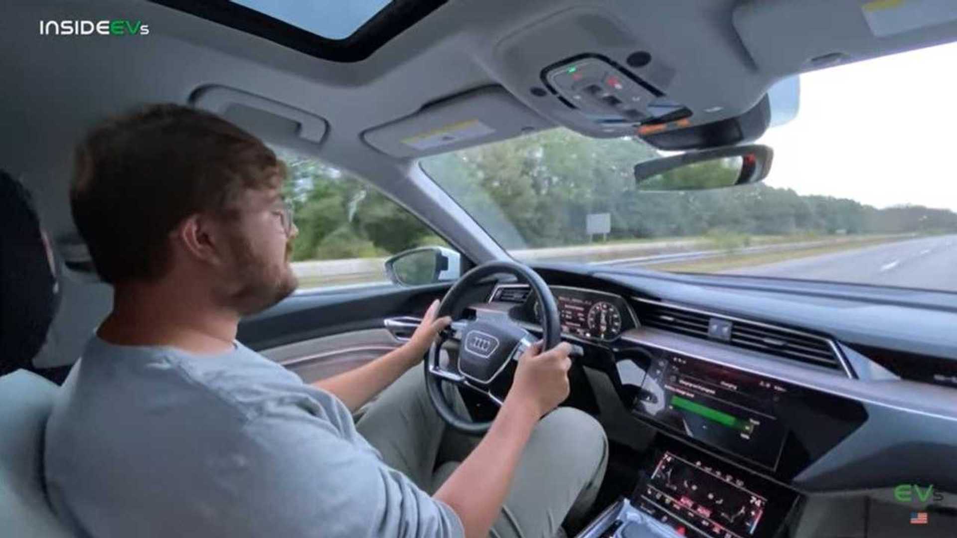 Audi e-tron 70 MPH Highway Range Test