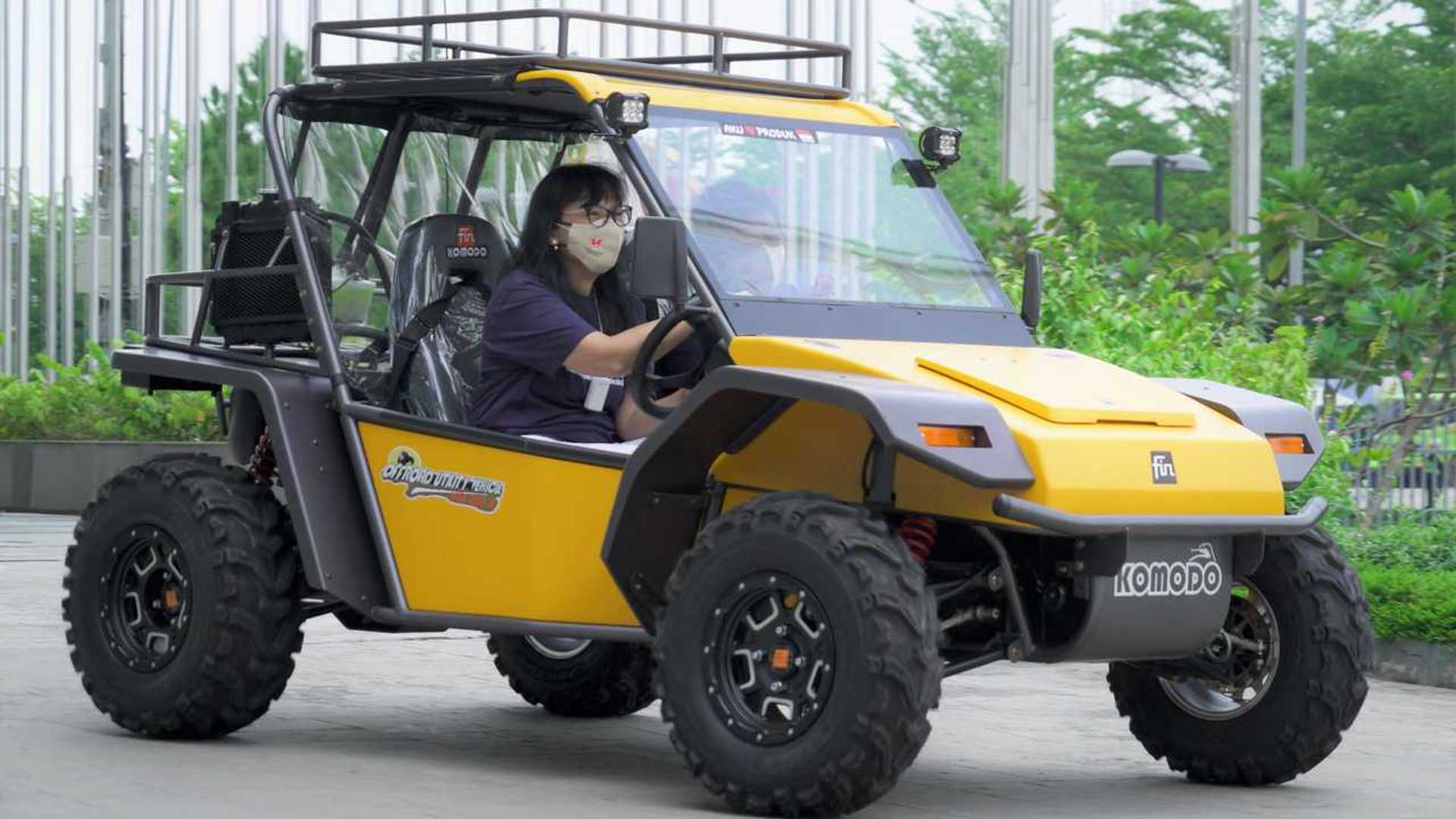 Fin Komodo, Kendaraan Segala Medan Berteknologi Pesawat Terbang