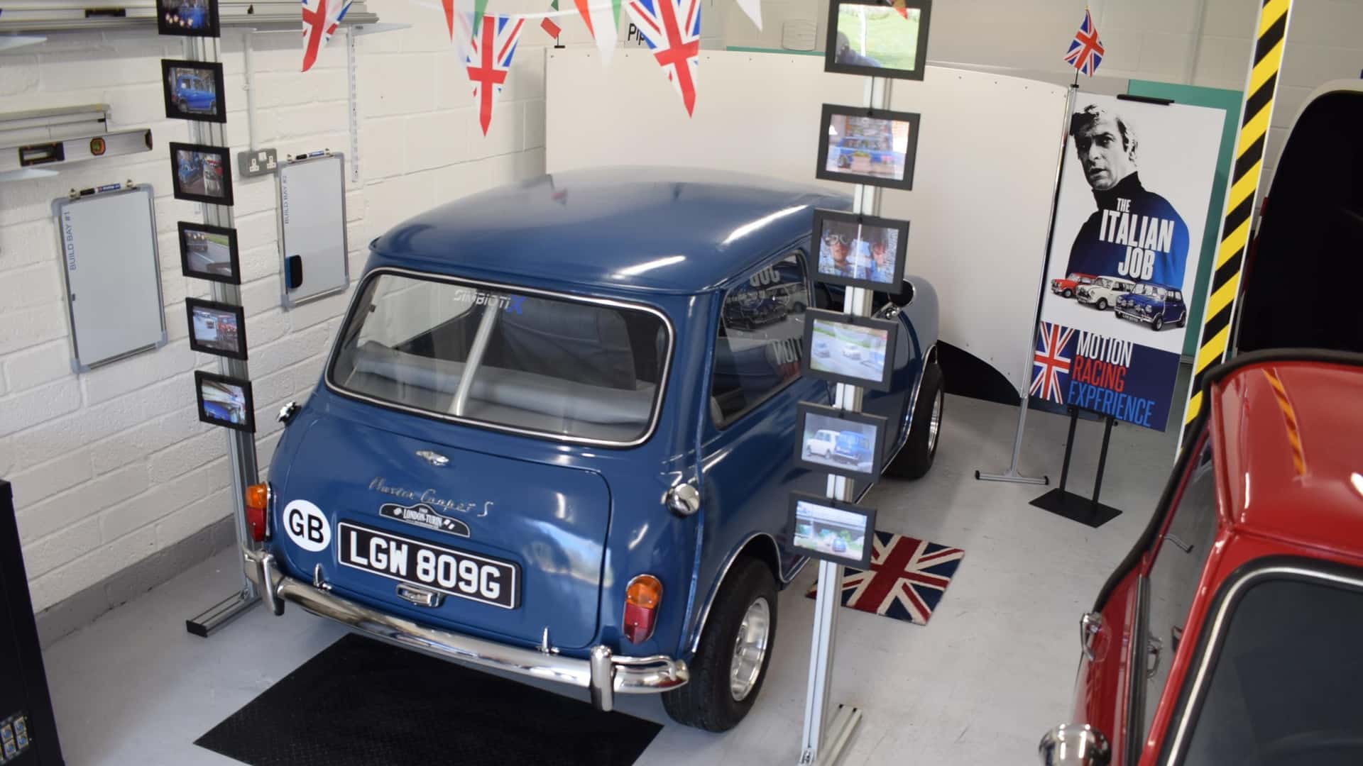 Classic Mini Converted To Racing Sim With Working Gauges, Wheel, Pedals