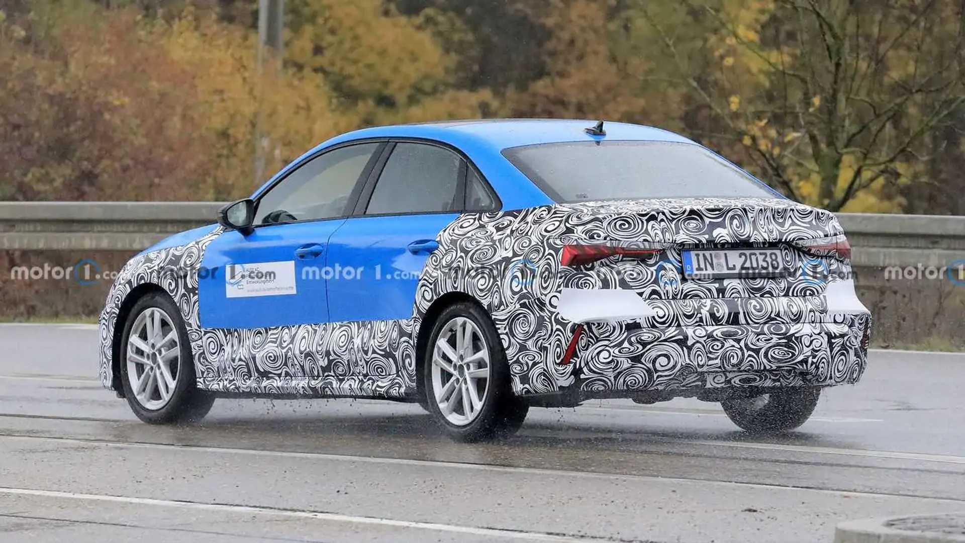 El Audi A3 Sedan 2023 aparece en fotografías espía El Audi A3 Sedan 2023 aparece en fotografías espía