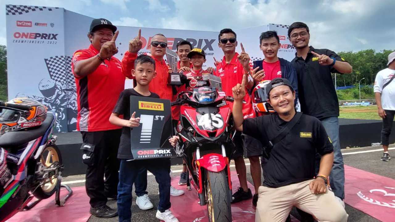 Tim Balap Honda Daya Jayadi Raih Podium di OnePrix 2022
