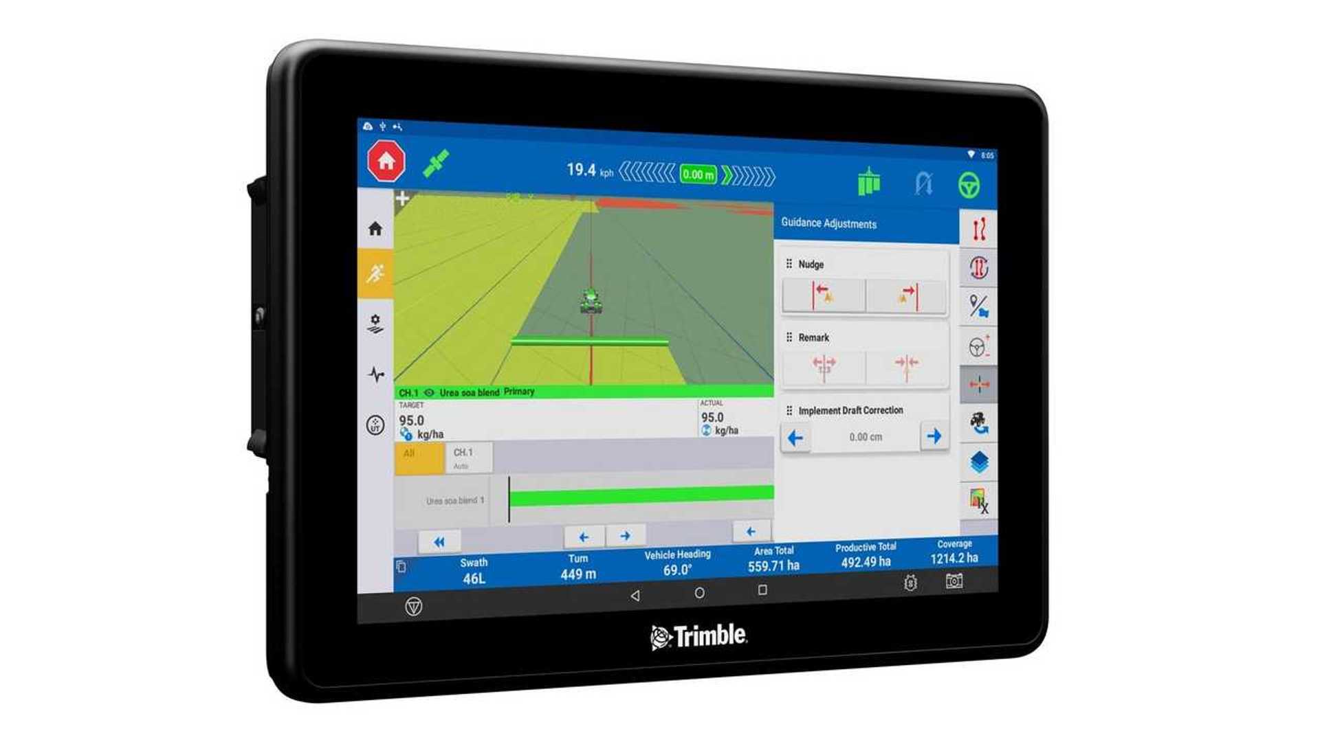 Trimble: I nuovi display GFX-1260 e GFX-1060 a EIMA 2022
