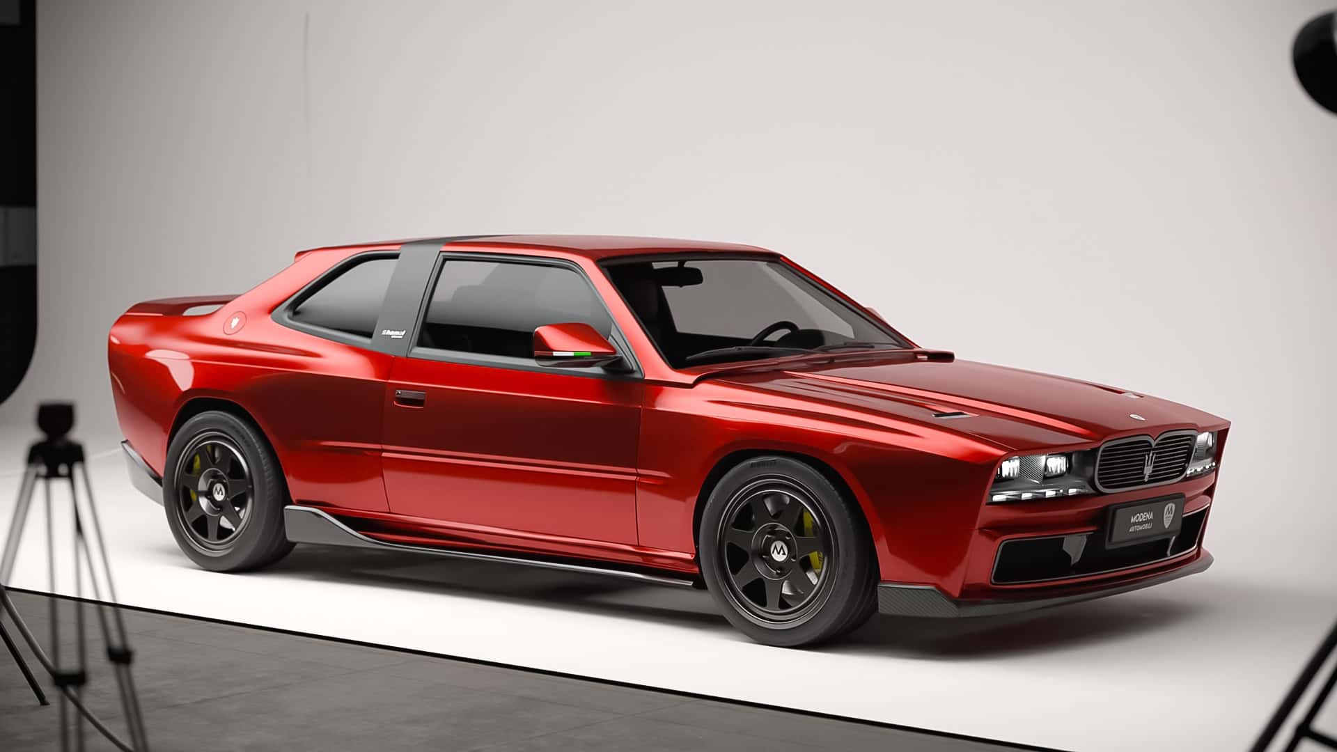 Maserati Shamal becomes a restomod at Modena Automobili