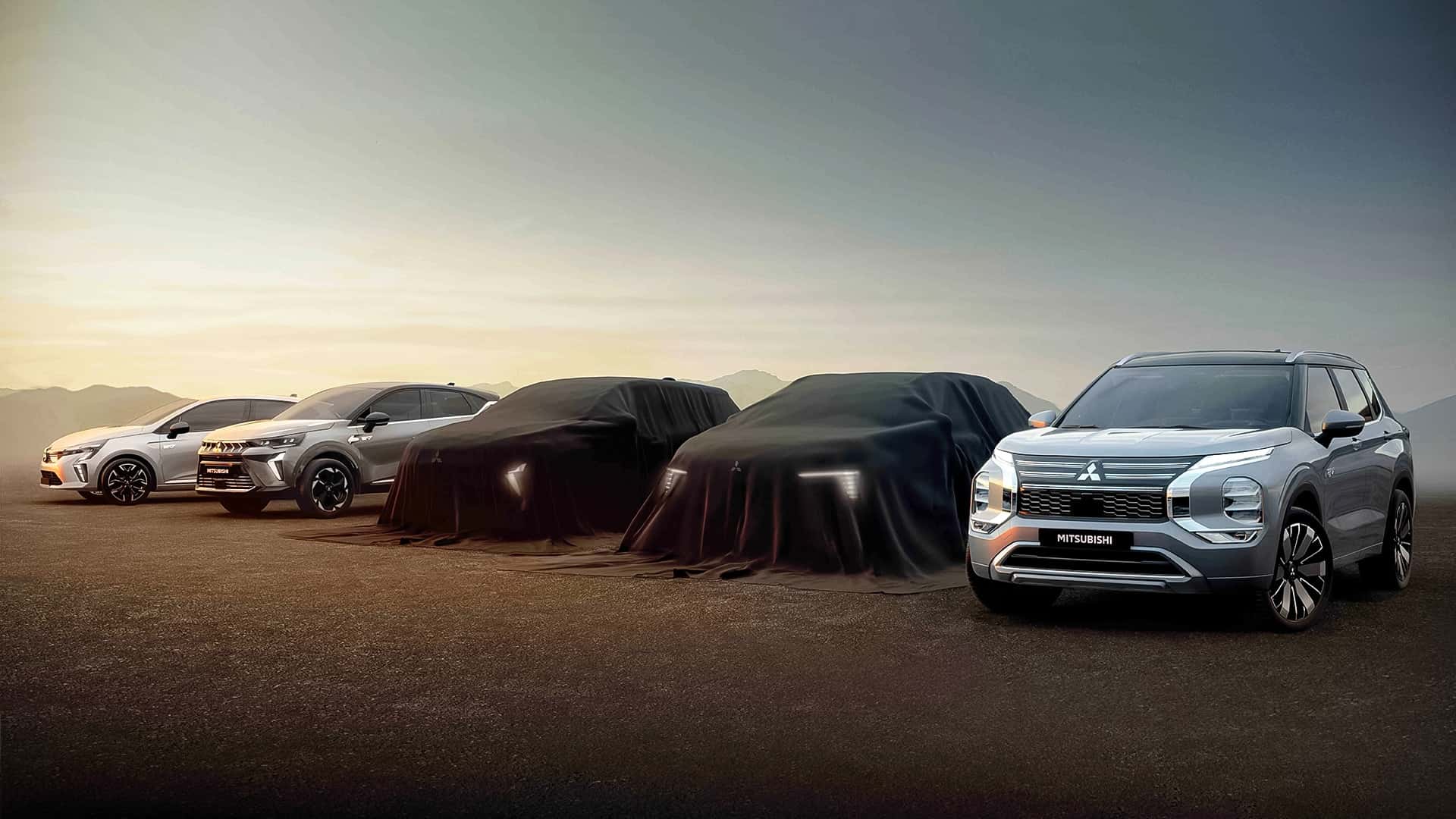 Mitsubishi: Two new models for Europe in 2025 teased