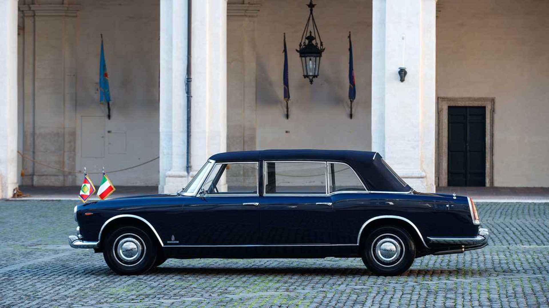 Lancia celebra los 60 años del Flaminia como coche presidencial