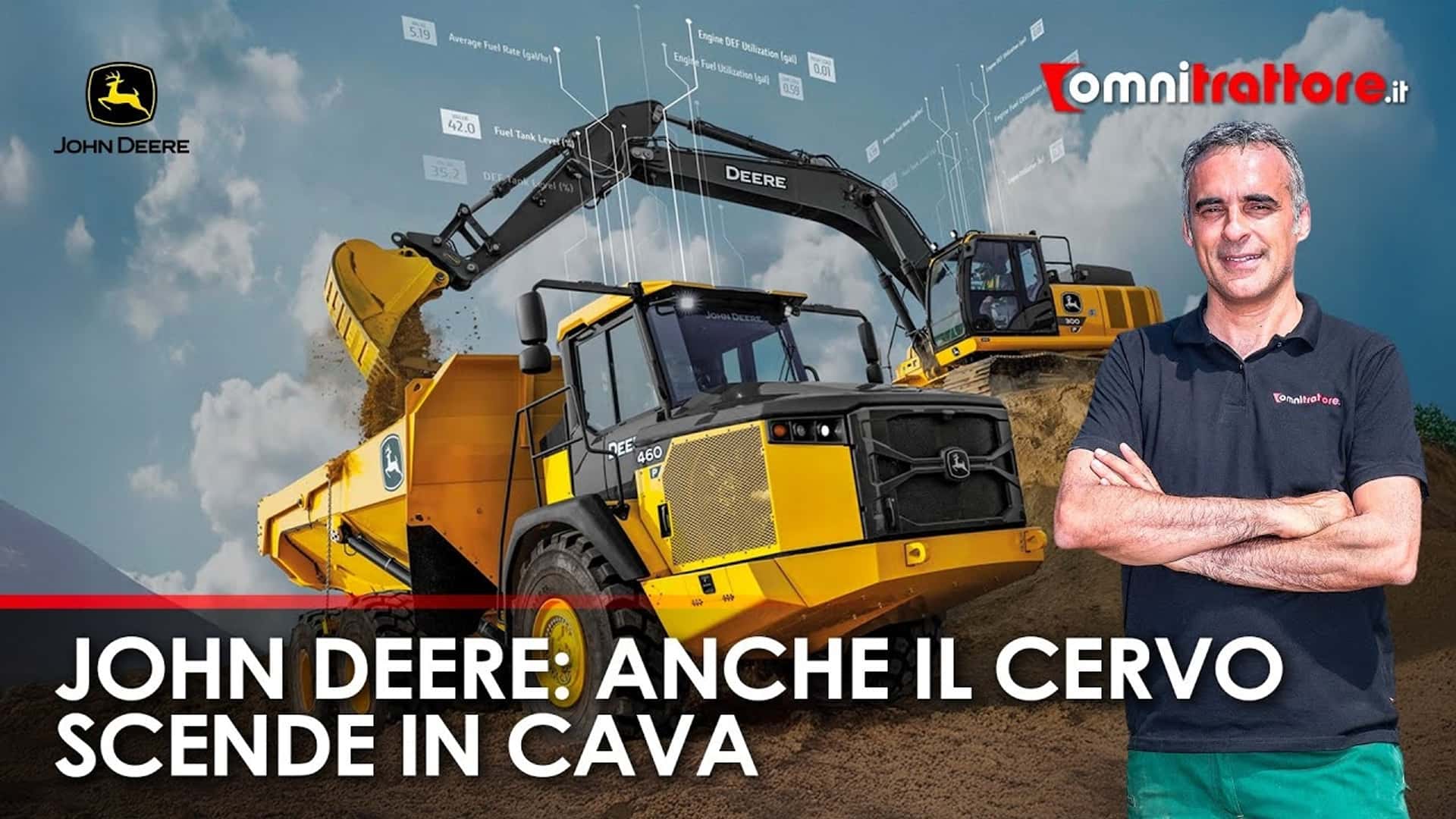 John Deere Construction: alla conquista dei cantieri italiani
