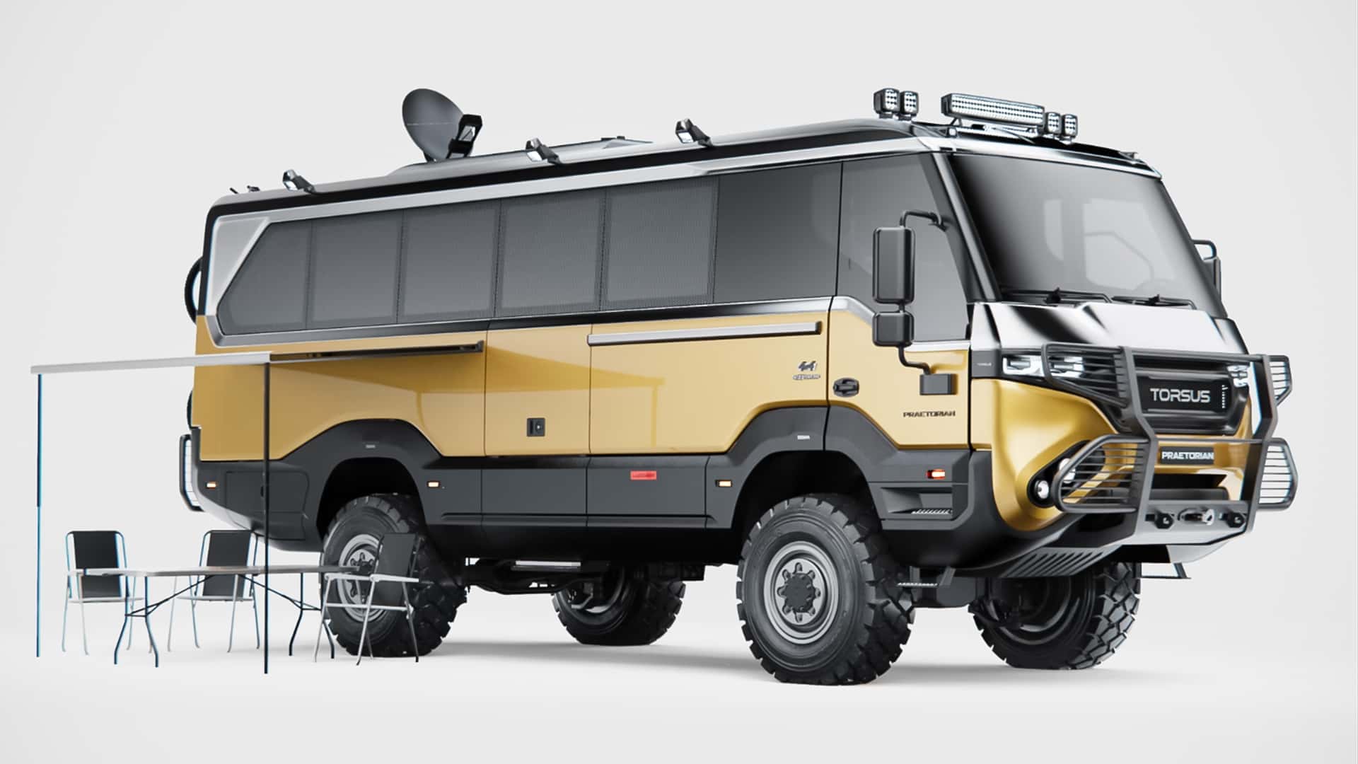 Torsus Praetorian Liberra: el vehículo de expedición con mayúsculas