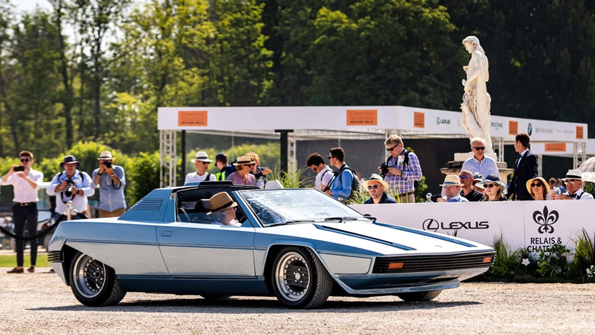 A Pebble Beach le souvenir de Gandini avec une Ferrari unique