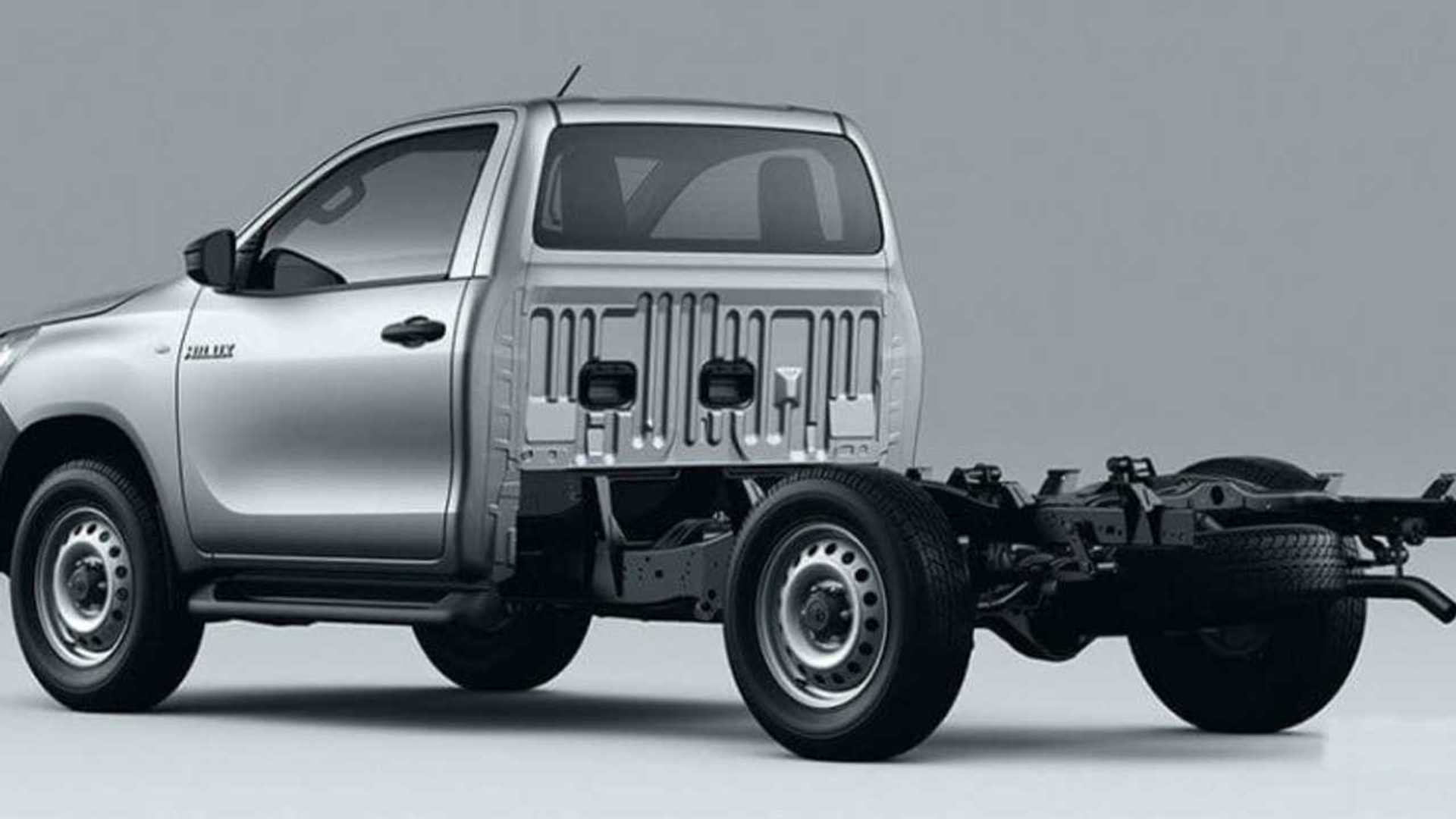 Cabina Chasis La Toyota Hilux 2021 Más Accesible Se Entregará Sólo Con