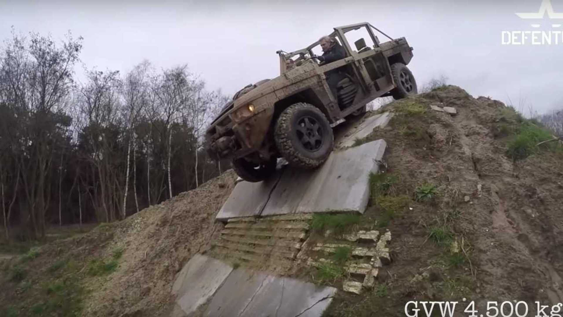 Defenture, el SUV blindado que todos los militares quieren